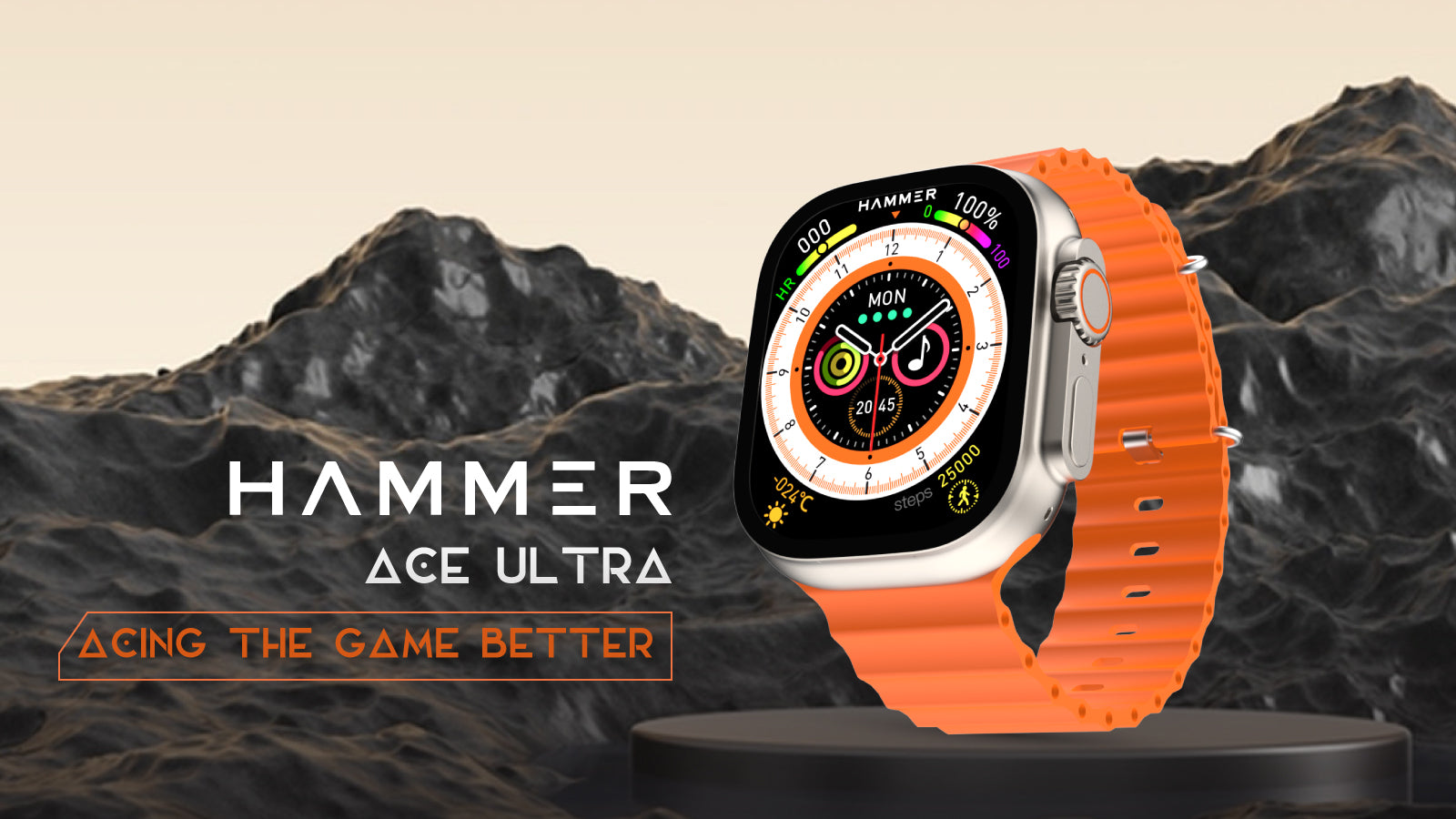 Ace Ultra: The Best Bluetooth Calling Smartwatch – Hammer
