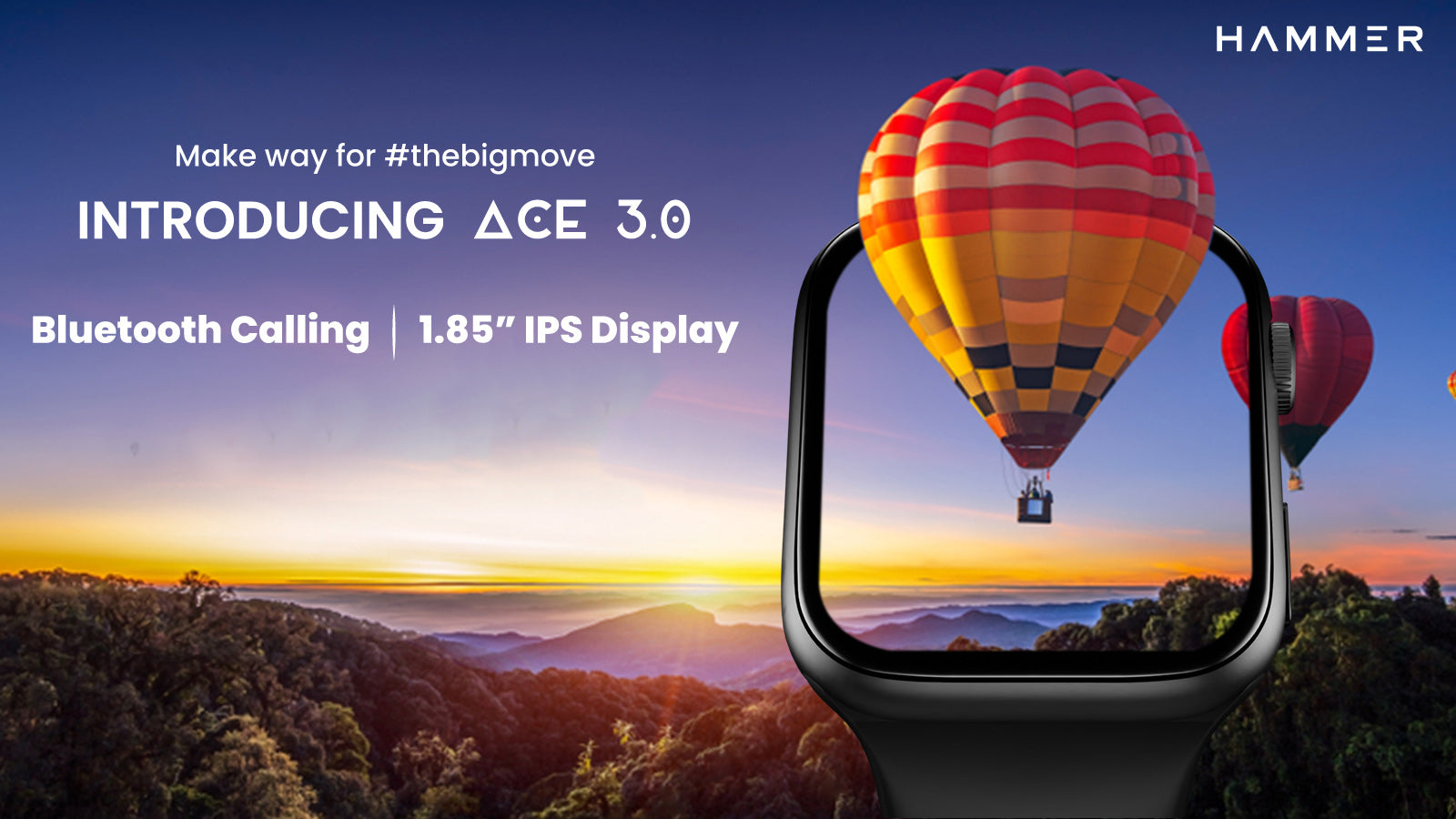 Introducing Hammer Ace 3.0 Bluetooth Calling Smartwatch