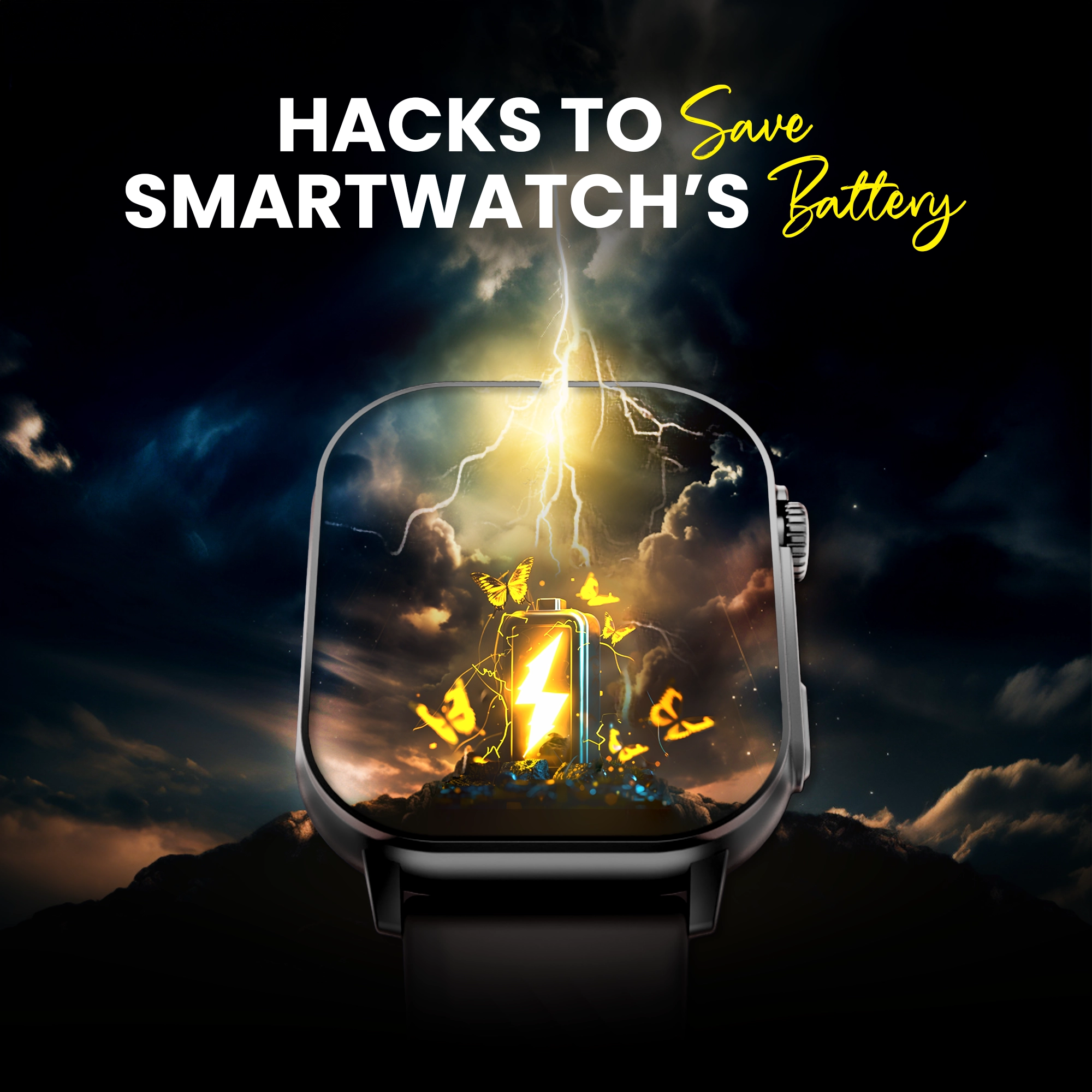 5 Best Hacks to Save Bluetooth Calling Smartwatch's Battery – Hammer