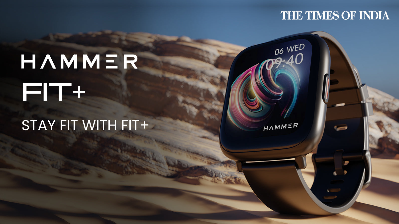 Hammer Fit+ smartwatch launched in India: Price and Features