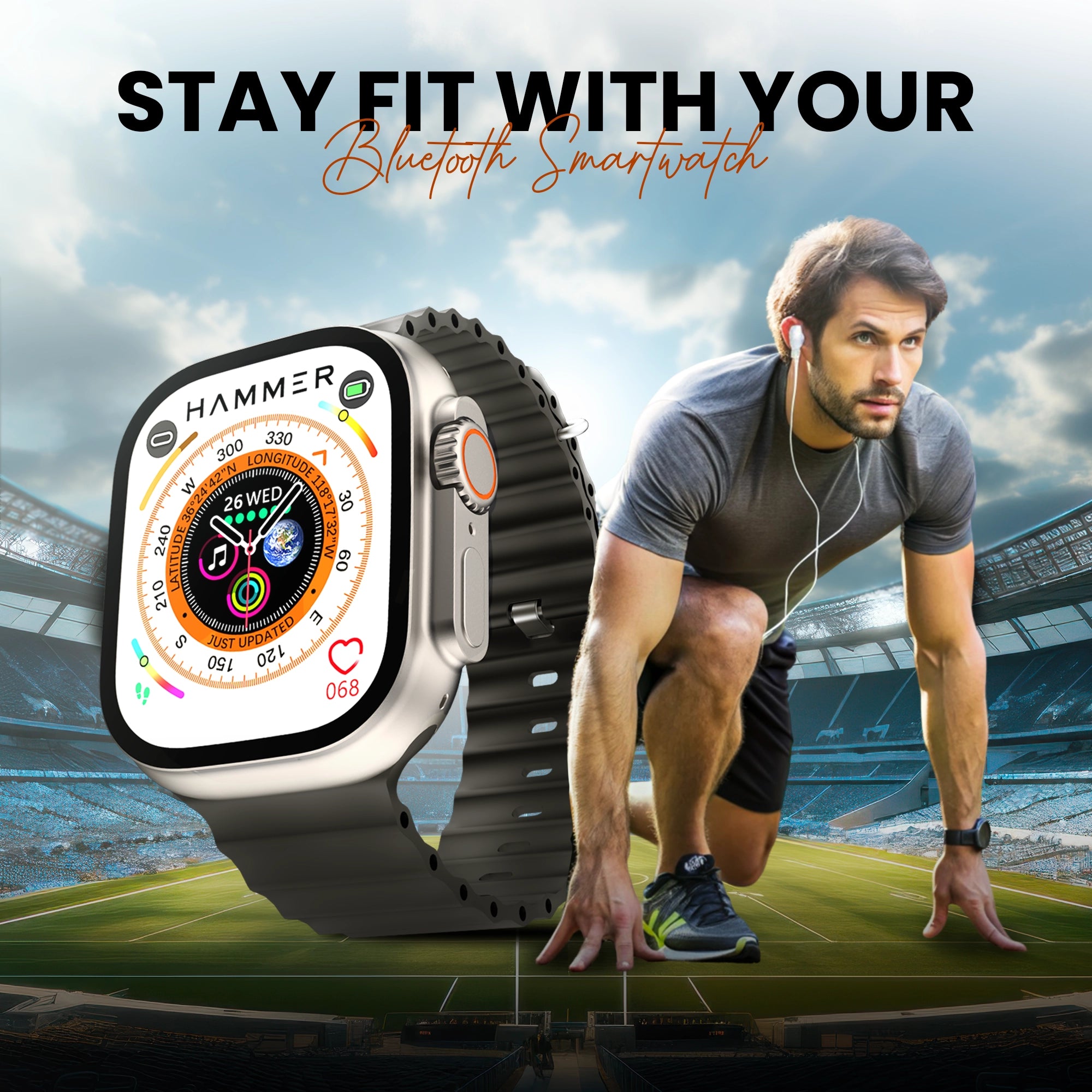 Top 7 Steps to Stay Fit with your Bluetooth Smartwatch | Hammer