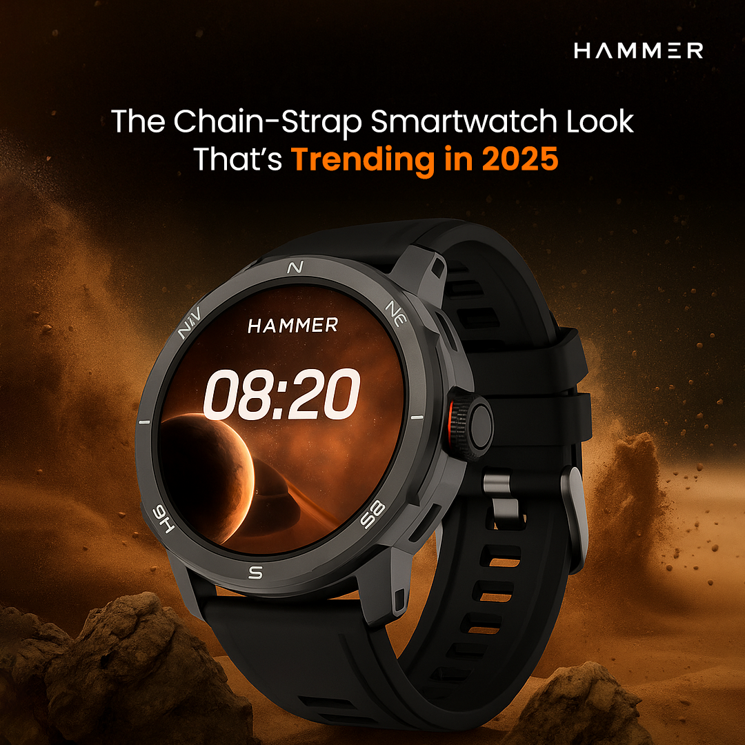 Chain-Strap Smartwatch Look That’s Trending in 2025 – Hammer