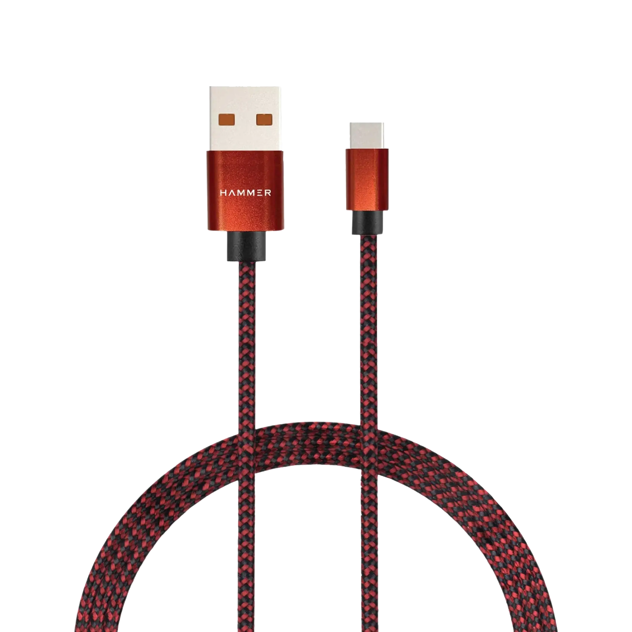 Hammer 3.1A Fast Charging Type C Cable – 1 Meter (Red)