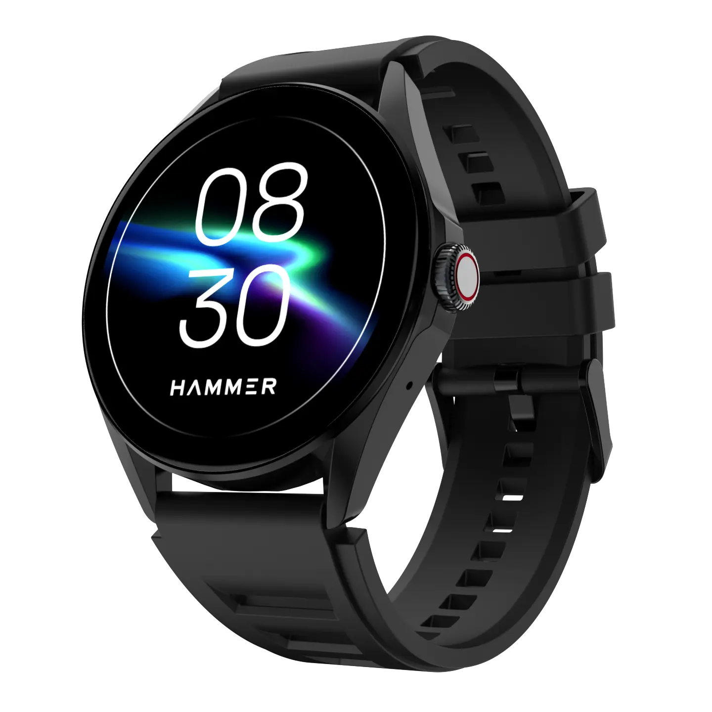 Hammer Cyclone 1.39" Round dial smart watch with Bluetooth Calling