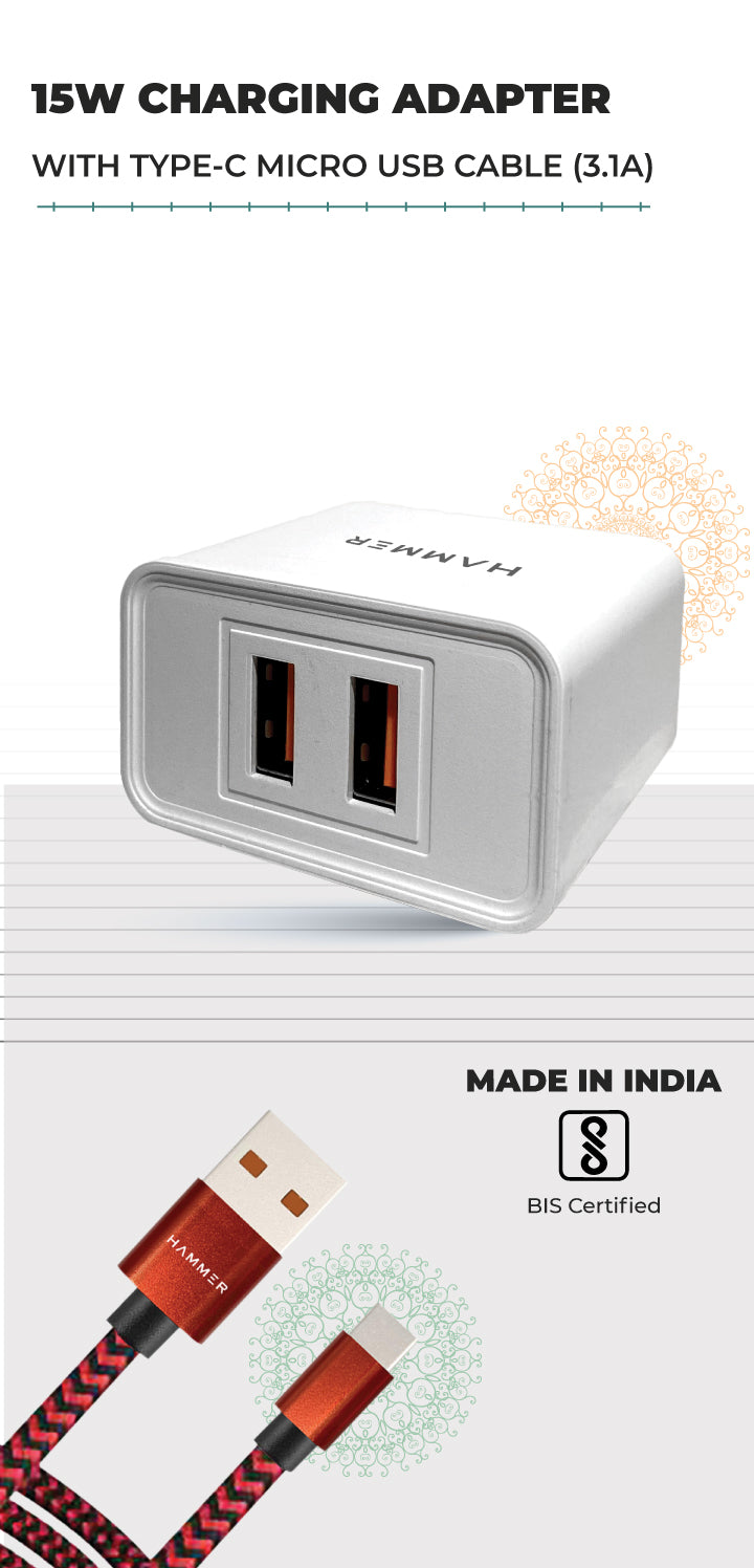 make in India wired charger In India