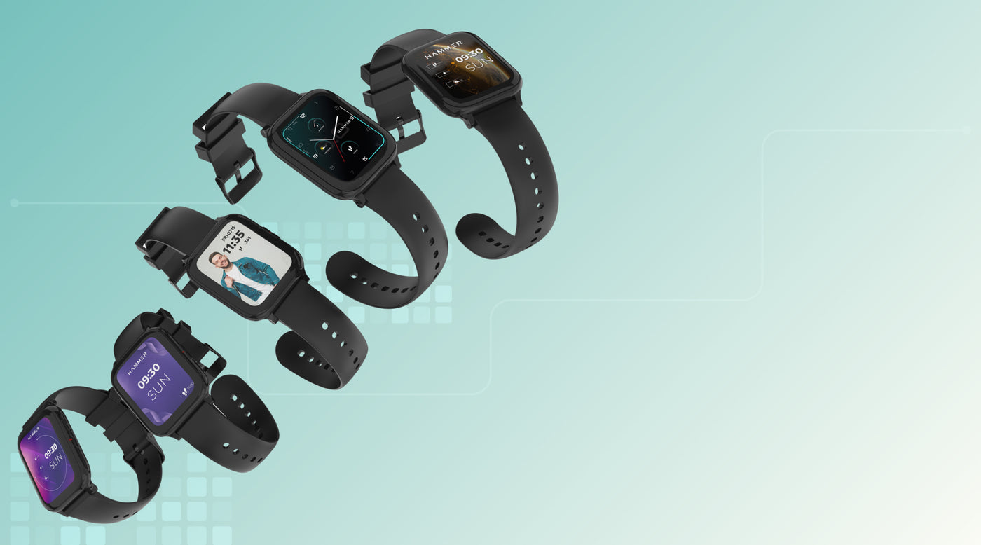 Multiple watch face styles to choose from