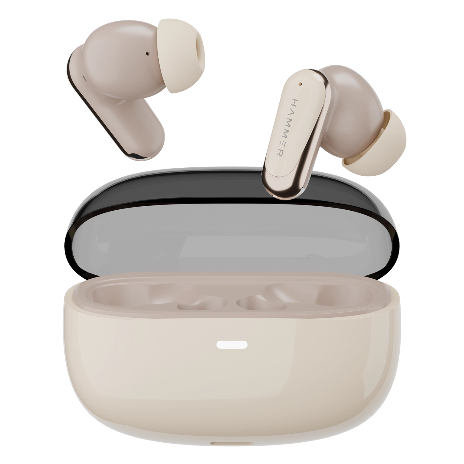 Hammer Aura Wireless Ear Buds with 32dB ANC, 4-Mic ENC